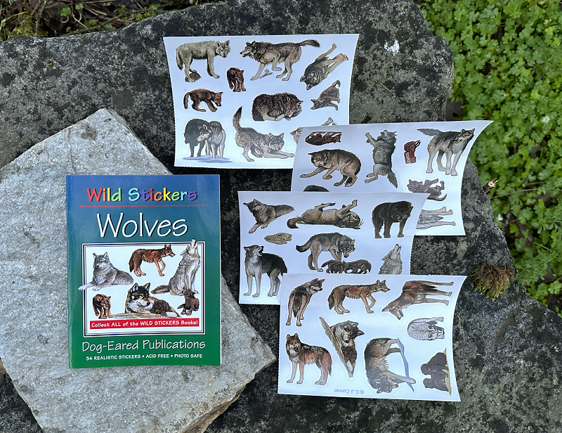 Assorted Wolf Stickers – Wolf Haven International