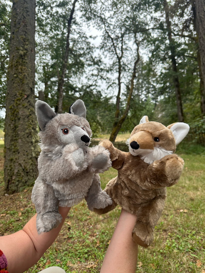 Wolf Hand Puppet – Wolf Haven International